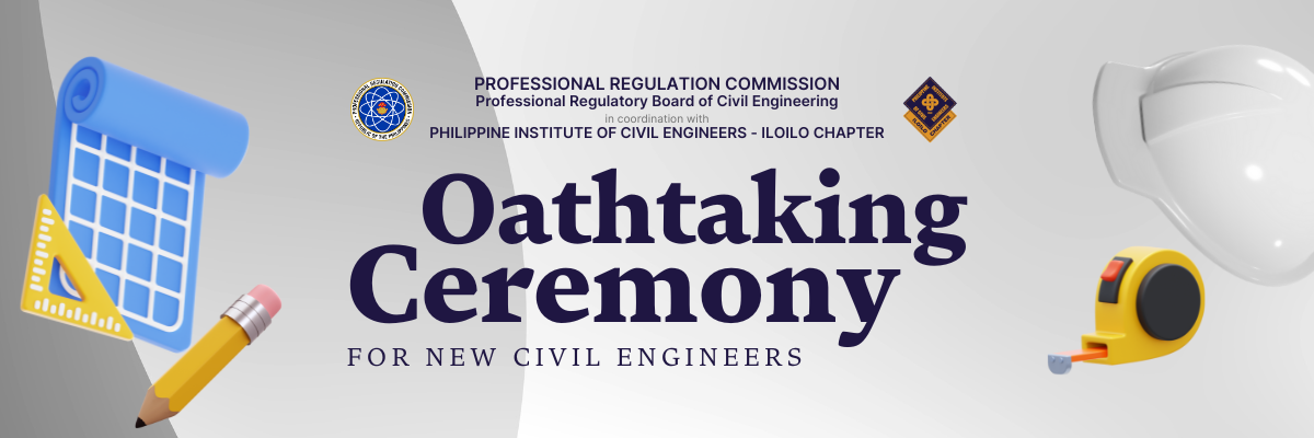 Register Now: June 2024 Oathtaking for new civil engineers in Iloilo ...